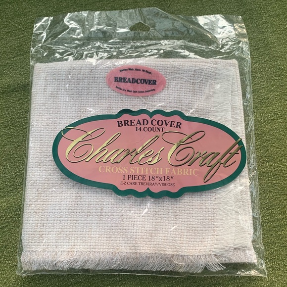 Dining | Vintage Charles Craft Crossstitch Bread Cloth | Poshmark